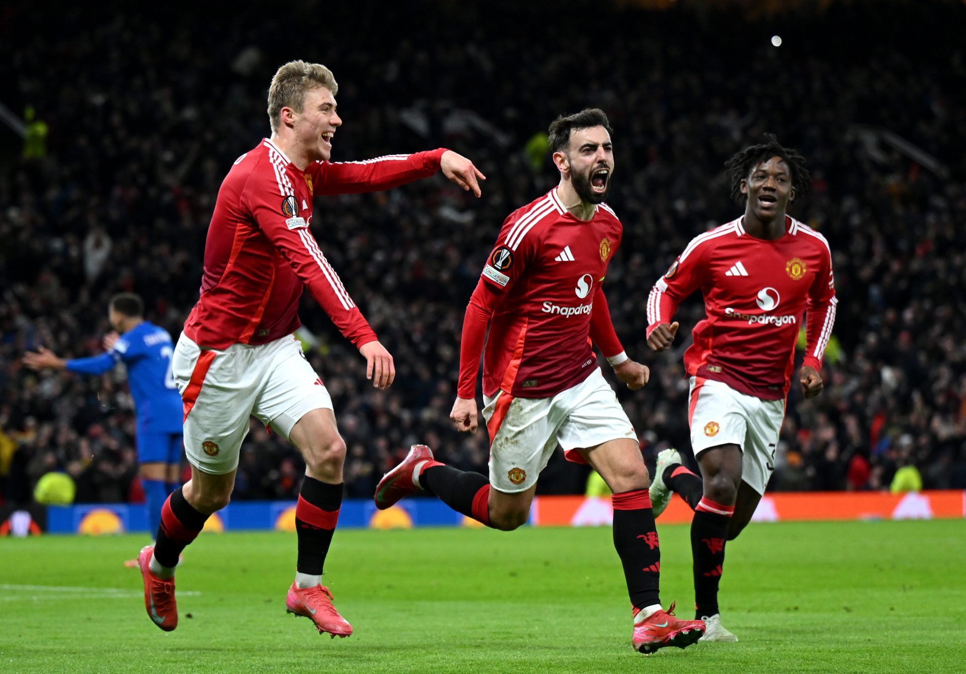 Manchester United 2-1 Rangers: Bruno Fernandes al rescate | Offsider